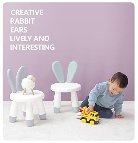 Soerreo Children's Chair Kindergarten Baby Learning Chair Plastic Game Chair Removable