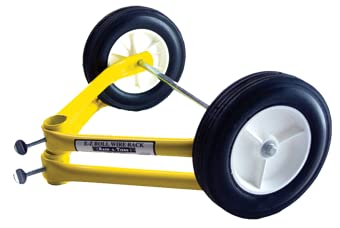 Rack-A-Tiers E-Z Roll - Wire Dispenser Rack, Ultra-Compact & Collapsible Wheeled Wire Dispenser (55455)