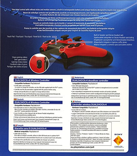 Official Sony Playstation 4 PS4 DualShock 4 Wireless Controller Red