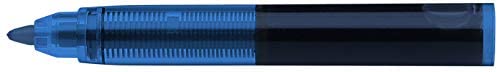 Schneider One Change Rollerball Refill Cartridges, 0.6 mm, Blue Ink, Box of 5 Refill Cartridges (185403)