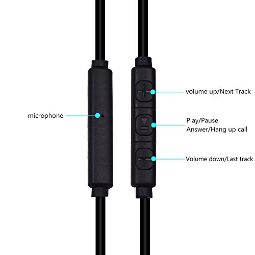 Sqrmekoko Audio Cable for Bose Around Ear AE2 AE2i AE2w Headphones Inline Mic Remote Audio Cord for iPhone Andriod (Inline MIC Remote)