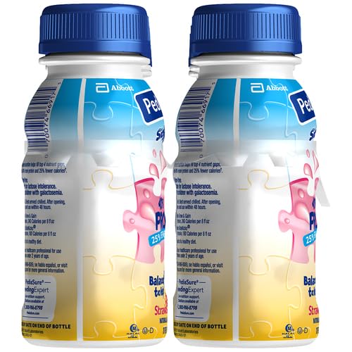PediaSure SideKicks, 6 Shakes, Kids Protein Shake, With Key Nutrients and Protein to Help Kids Catch Up on Growth and Help Fill Nutrient Gaps, Strawberry, 8 fl oz
