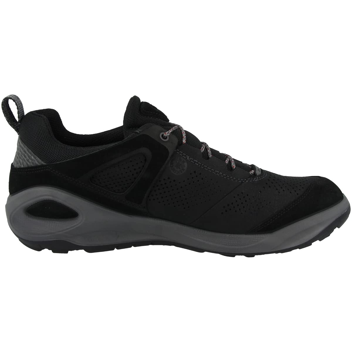ECCO Men's Biom 2go Sneaker Gore-tex Hiking Shoe, Black/Dark Clay Yak Nubuck, 6-6.5