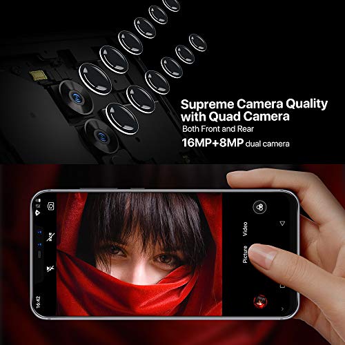 UMIDIGI Z2 Special Edition- 4GB RAM+64GB ROM Unlocked Cell Phone - 6.2" FullView Display(19:9 Ratio - Dual Sim 4G Volte Unlocked Smartphone -16MP+8MP Dual Camera - 3850mAh Battery(Fantastic)