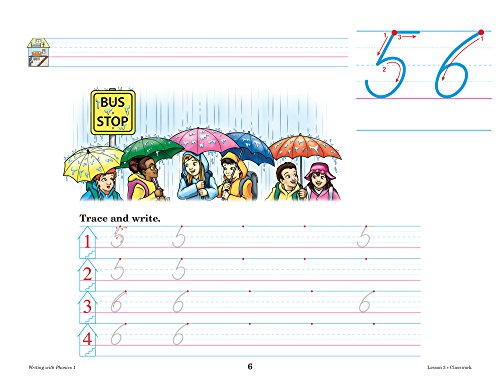 Writing with Phonics 1 - Abeka 1st Grade 1 Cursive Penmanship Student Work Book