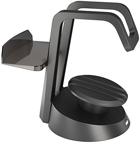Skywin VR Stand - Headset Display Stand and Cable Organizer for All VR Glasses - HTC Vive, Playstation VR, and Oculus Rift