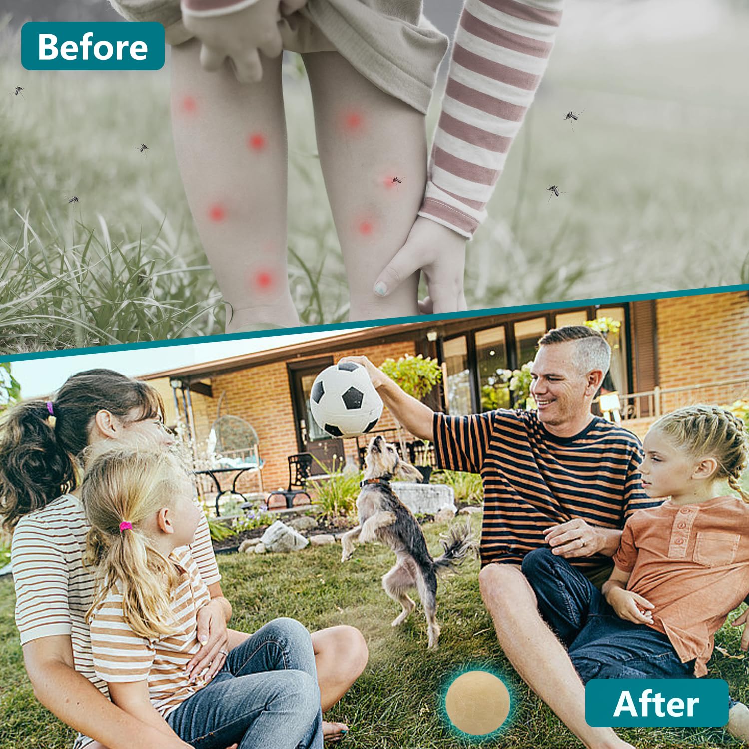 Mosquito Repellent for Patio - Mosquito Repellent Indoor & Outdoor Protection - Mosquito Deterrent for Yard - Mosquito Control for Rooms, Keep Mosquitos Away for Camping - 8 Balls…