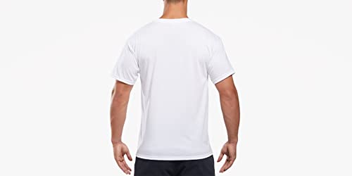 VIKTOS Men's Diamond Front Tee T-Shirt, White, Size: XX-Large