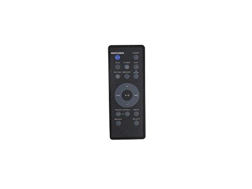 HCDZ Replacement Remote Control for Teac RC-1198 SR-L70i SR-L70iB RC-1199 SR-LX5i SR-LX5i-B SR-LX5i-S Hi-Fi Table Clock Radio Audio System
