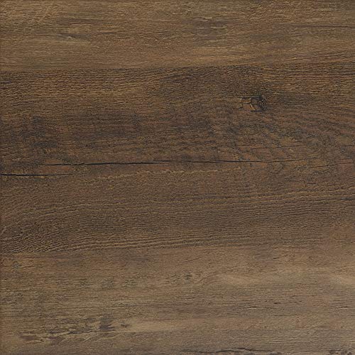 Walker Edison Modern Farmhouse A-Frame Wood Rectangle Coffee Table Living Room Ottoman Storage Shelf, 48 Inch, Rustic Oak