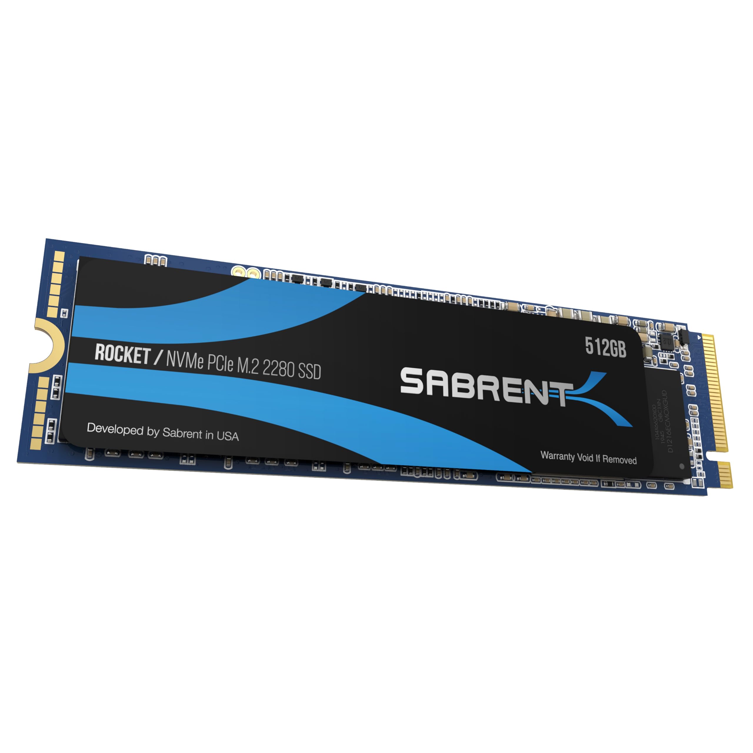 SABRENT 512GB Rocket NVMe PCIe M.2 2280 Internal SSD High Performance Solid State Drive (SB-ROCKET-512)