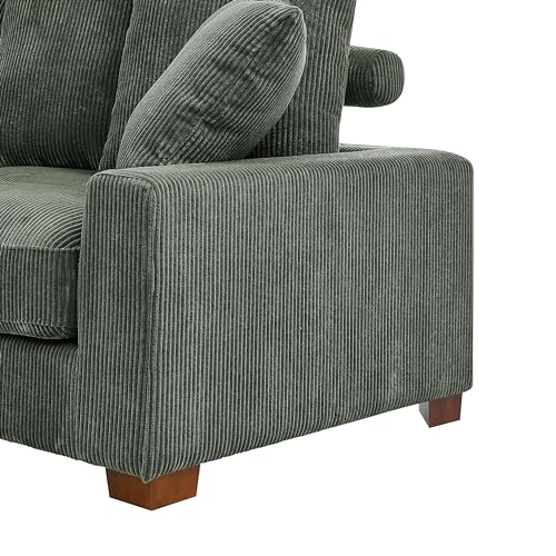 Oadeer Home Modular Sectional, Green