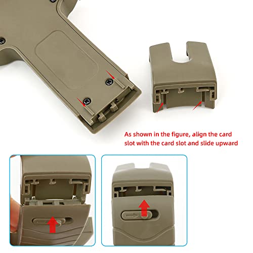 TSVISIONCORE Microphone & PTT for Walker's Razor Noise Cancelling Headphones Airsoft(Tan)