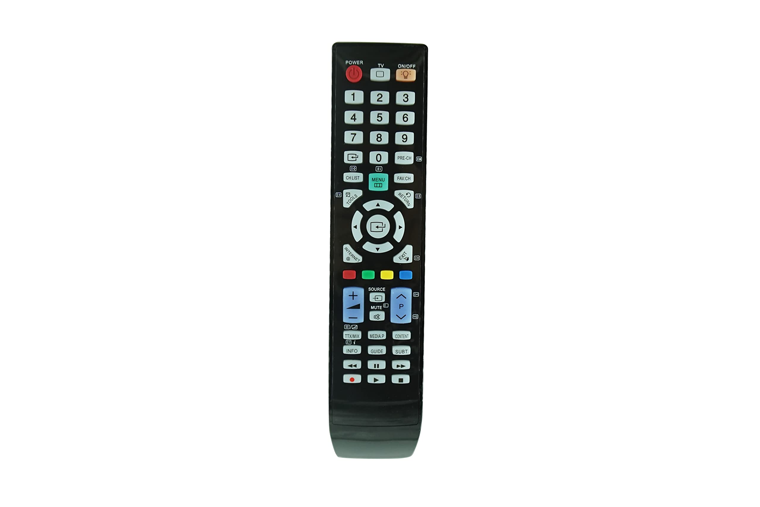 Universal Replacement Remote Control Fit for Samsung PN58B860Y2F UN40B6000VF UN40B7000 LN40B640R3F LN40B650 Plasma LCD LED HDTV TV