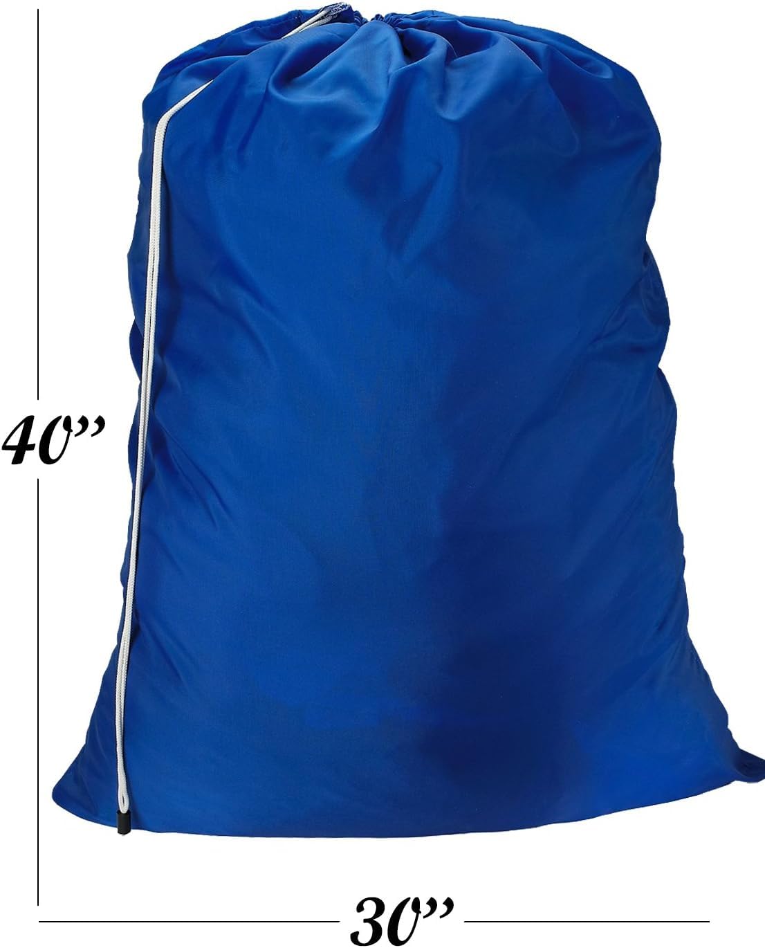 Personalized Nylon Laundry Bag - Locking Drawstring Closure and Machine Washable Mesh Foot Ball