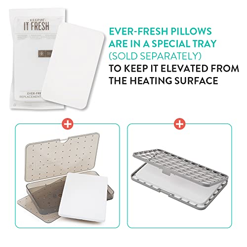 Prince Lionheart Ever-Fresh Replacement Pillows for Ultimate Wipes Warmer, 6 Count