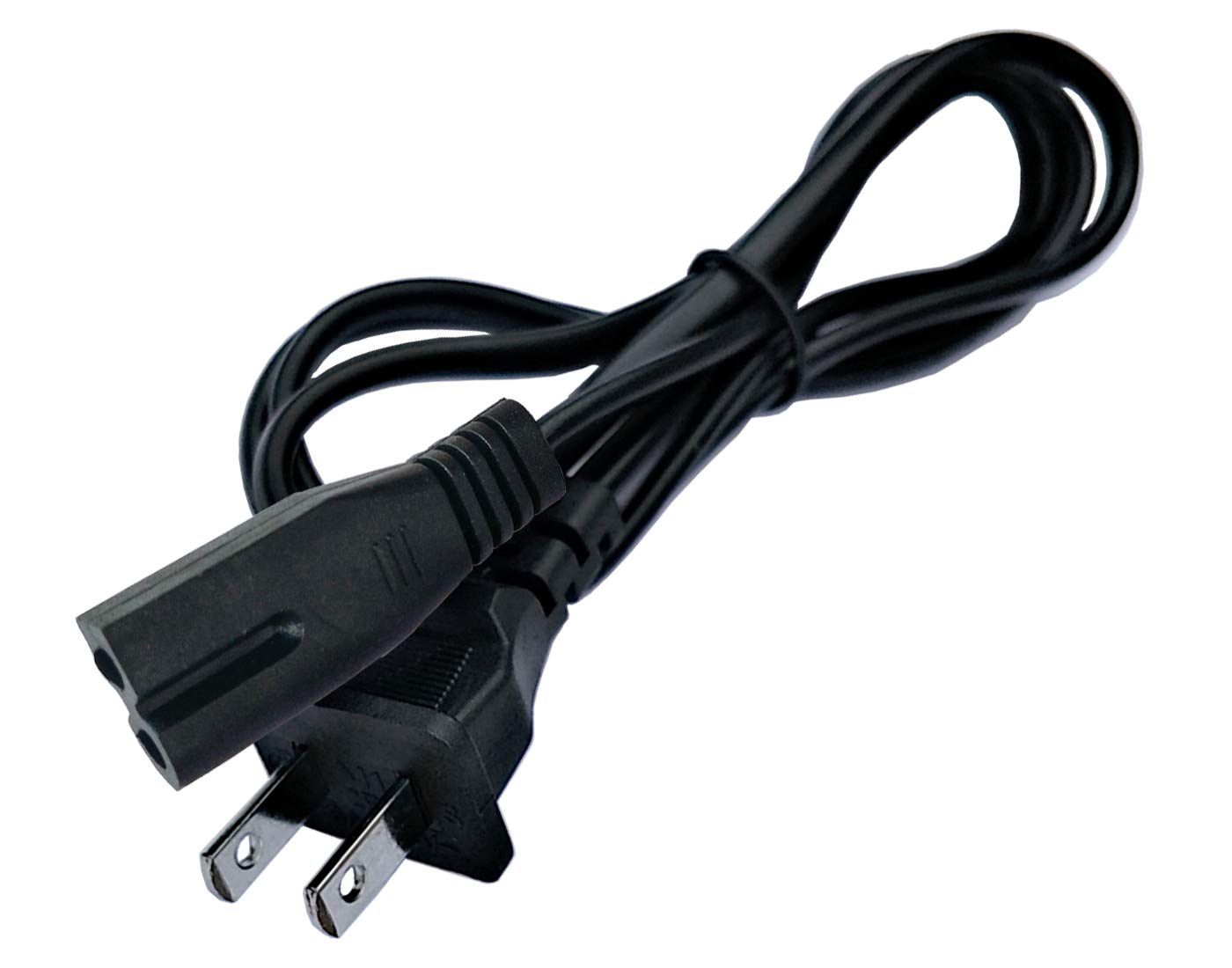UpBright 2 Pin AC Power Cord Cable Compatible with Sony CFD Series CD Boombox Blu-Ray Player CFD-G30 CFD-G35 CFD-G50 CFD-G300 CFD-G505 CFD-G55 CFD-G70 CFD-G700 CFD-S300 CFD-S32 CFD-S33 CFD S34 250