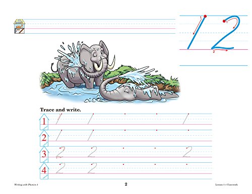 Writing with Phonics 1 - Abeka 1st Grade 1 Cursive Penmanship Student Work Book