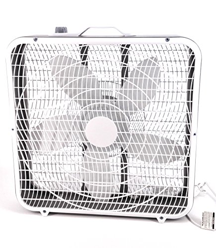 UW UNIWARE THE NAME YOU TRUST 8062 Portable 3 speed box floor fan 20 Inches, quiet operation,125v