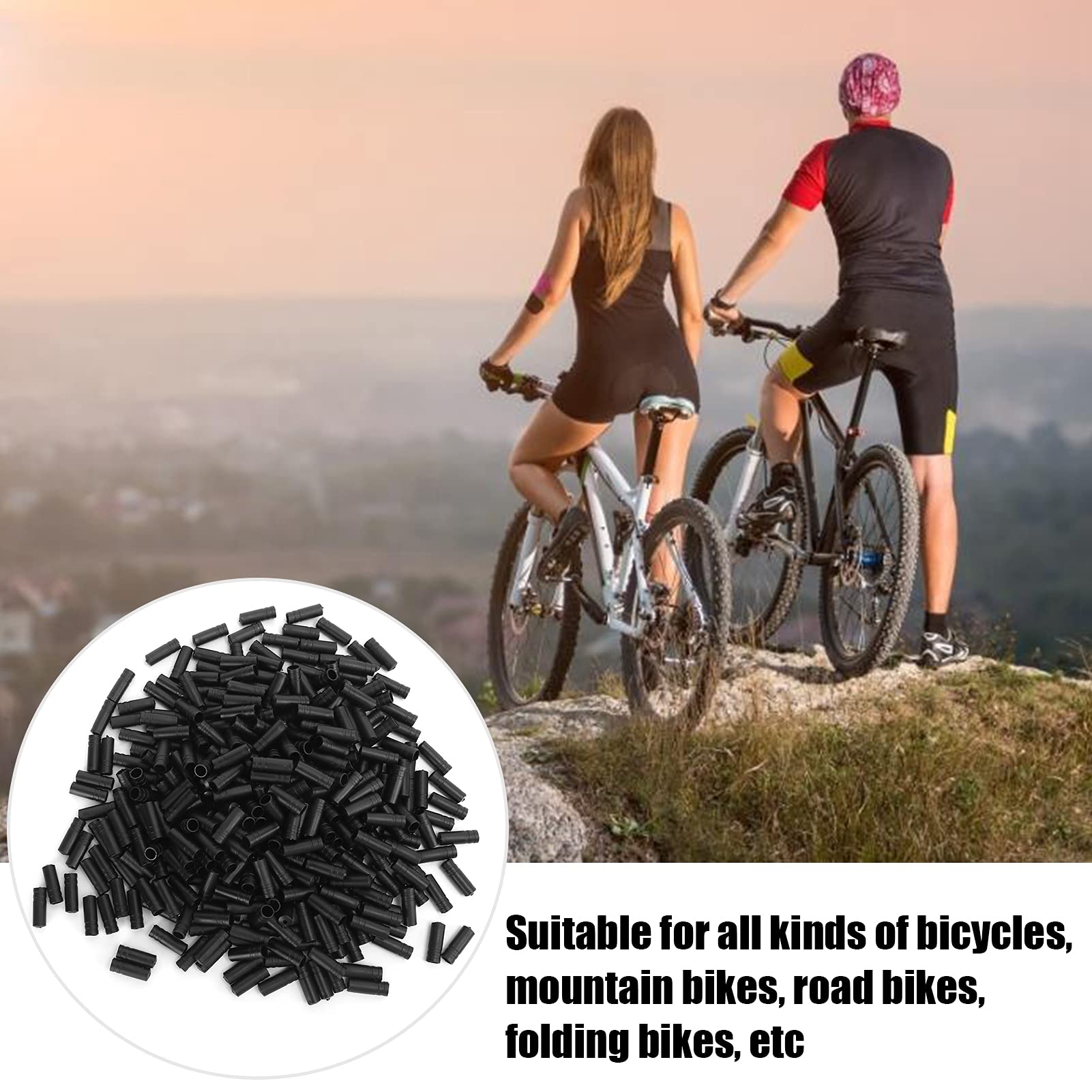 Bicycle Accessories, Easy Installation Cycling Accessory Durable Strong Compression Resistance for Road Bikes for Mountain Bikes