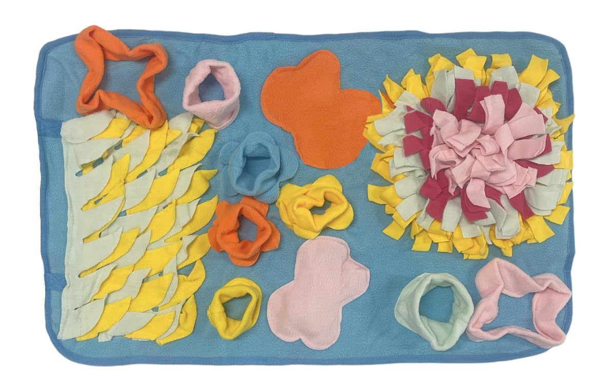 Pet Box Bundle: Assorted Toys for Dogs Pigs Rabbits Cats and Small Animals - Interactive Playtime Variety Pack with Treat Balls Snuffle Mats Games & Toys