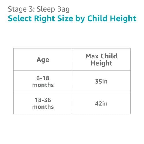 Love to Dream Organic Baby Sleep Bag (6-18 Mo), Super Soft Temp Regulating Sleeping Sack, 1.0TOG All Seasons Wearable Blanket, White