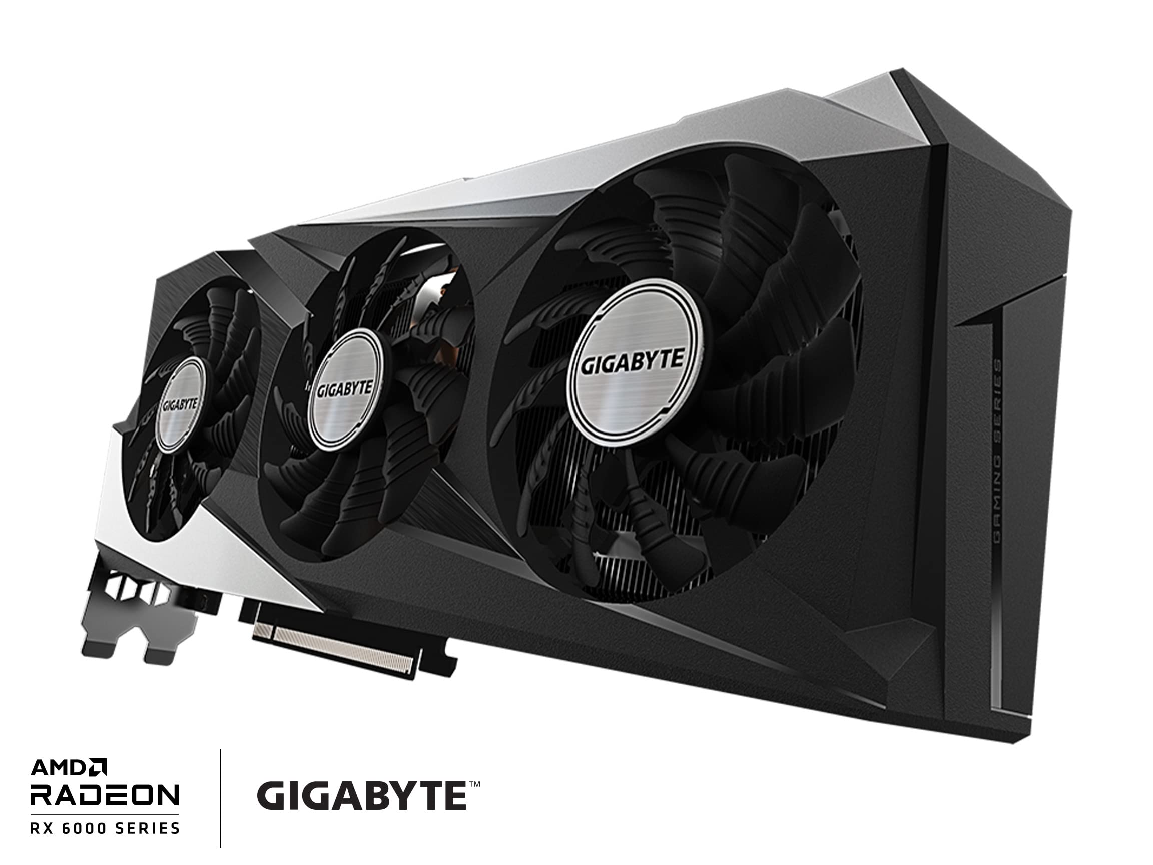 GIGABYTE Radeon RX 6750 XT Gaming OC 12G Graphics Card, WINDFORCE 3X Cooling System, 12GB 192-bit GDDR6, GV-R675XTGAMING OC-12GD Video Card