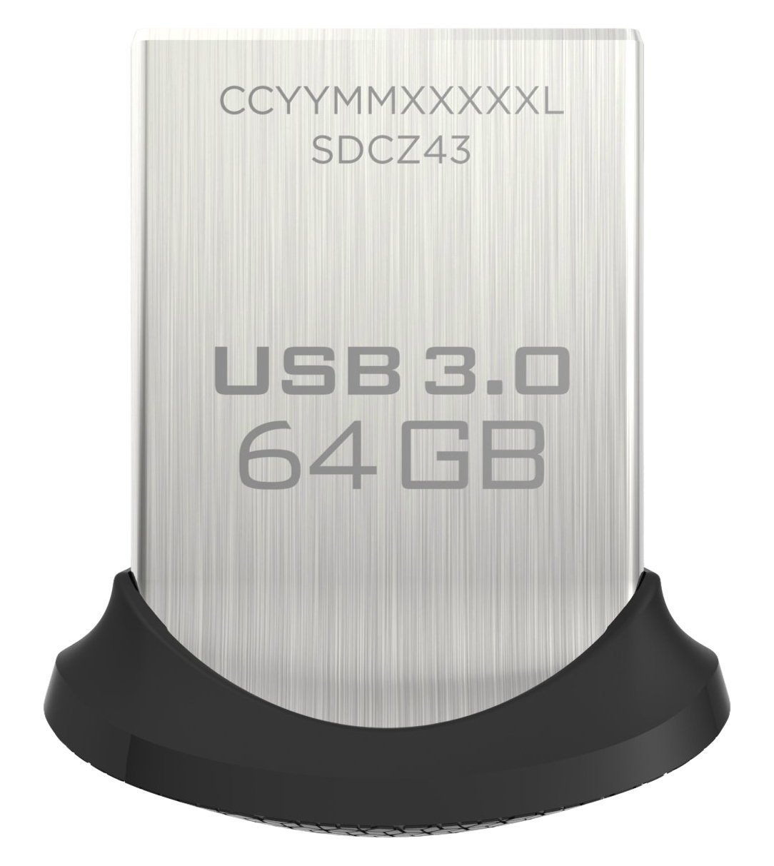 SanDisk Ultra Fit CZ43 64GB USB 3.0 Low-Profile Flash Drive Up To 150MB/s Read- SDCZ43-064G-G46 [Older Version]