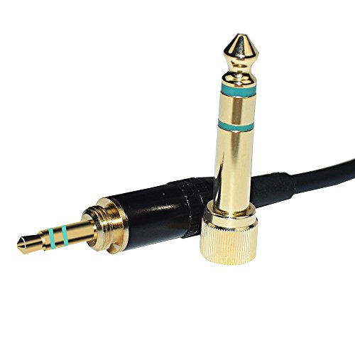 Sqrmekoko Extension Spring Relief Coiled Audio Cable for Sony MDR-7506 MDR-V6 V600 V700 V900 ATH-M50 Headphones
