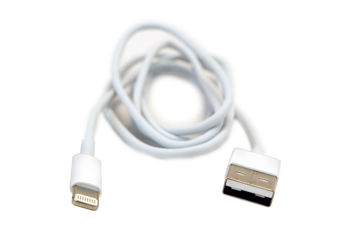 VisionTek Lightning to USB White 1 Meter Cable - 900704 , 3 feet