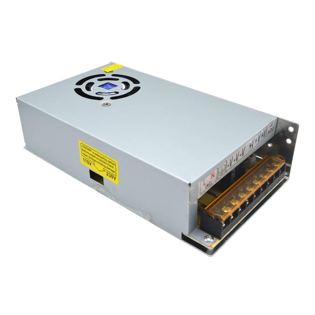 Padarsey 12V 20A Universal Regulated Switching Power Supply Driver LED Strip Light CCTV Radio Computer Project