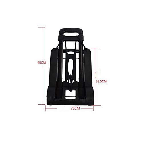 WDBBY Moving Platform Hand Truck, Foldable for Easy Storage and Degree Swivel Wheels