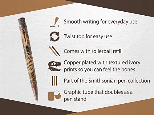 Retro 1951 Smithsonian Collection Dino Fossil Rollerball Pen (SRR-1819)