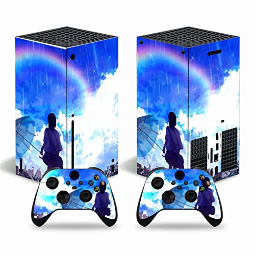 Top factory Skin Decal Protective Vinyl Skin Decal Cover for Series X Console Skins Wrap Sticker with Two Free Wireless Controller Decals 35835 Decal