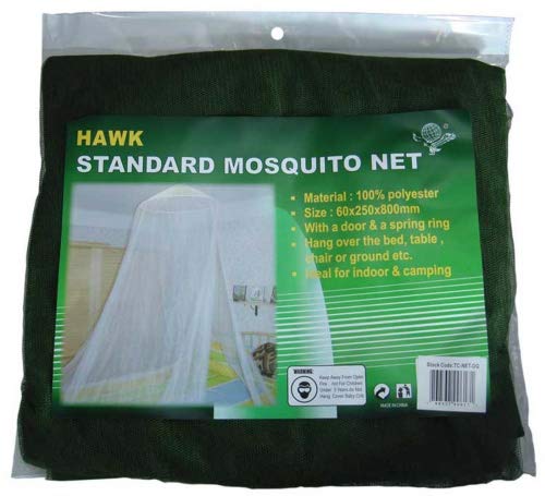 Mosquito Bed Net w/ Hanging Ring - Olive Green