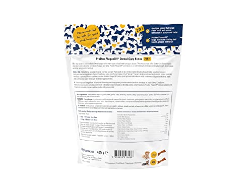Proden PlaqueOff System Dental Care Bones Turkey & Cranberry Flavor Dental Dog Chew, 17-oz Bag