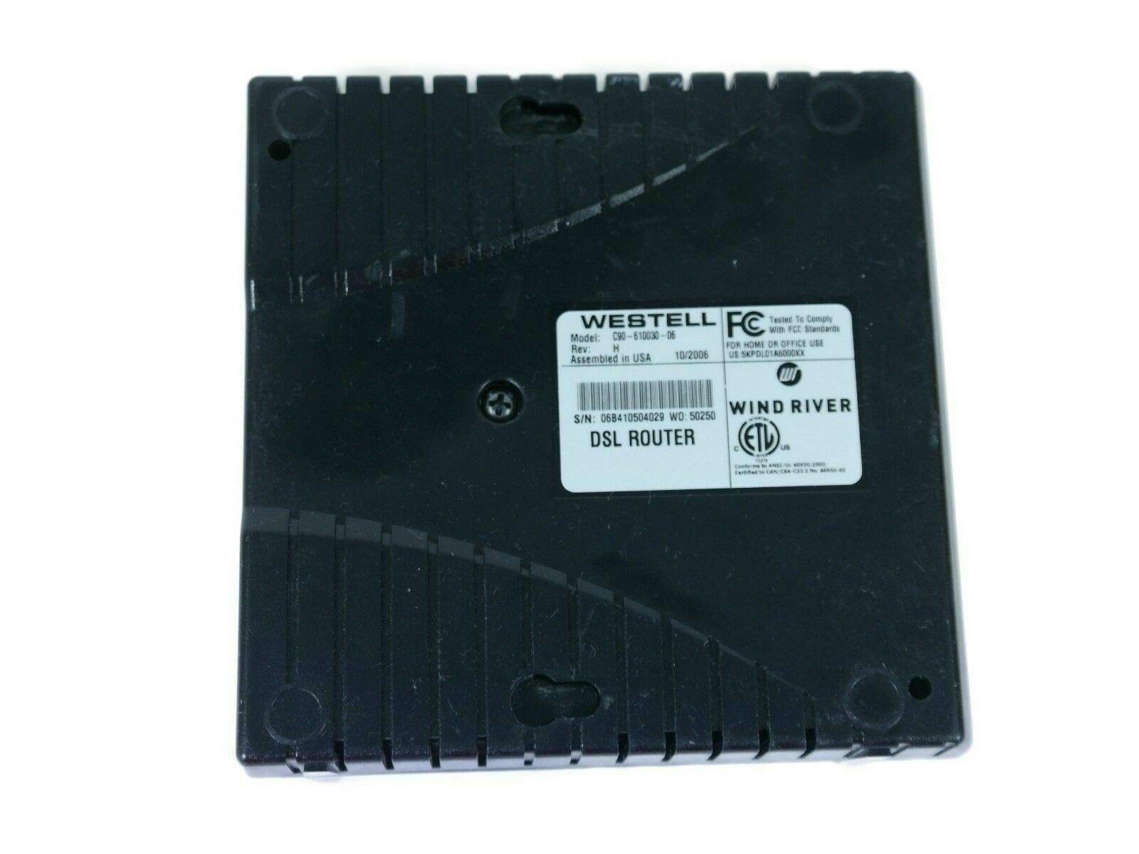 Westell 6100 DSL Router Modem (C90)