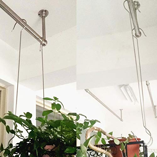Maydahui 6PCS Extra Long 12" S Shaped Hooks Large Size Stainless Steel Metal Hooks for Bird Feeder, Plant Hanger, Tree Branch Hook, Clothes, Outdoor Lights