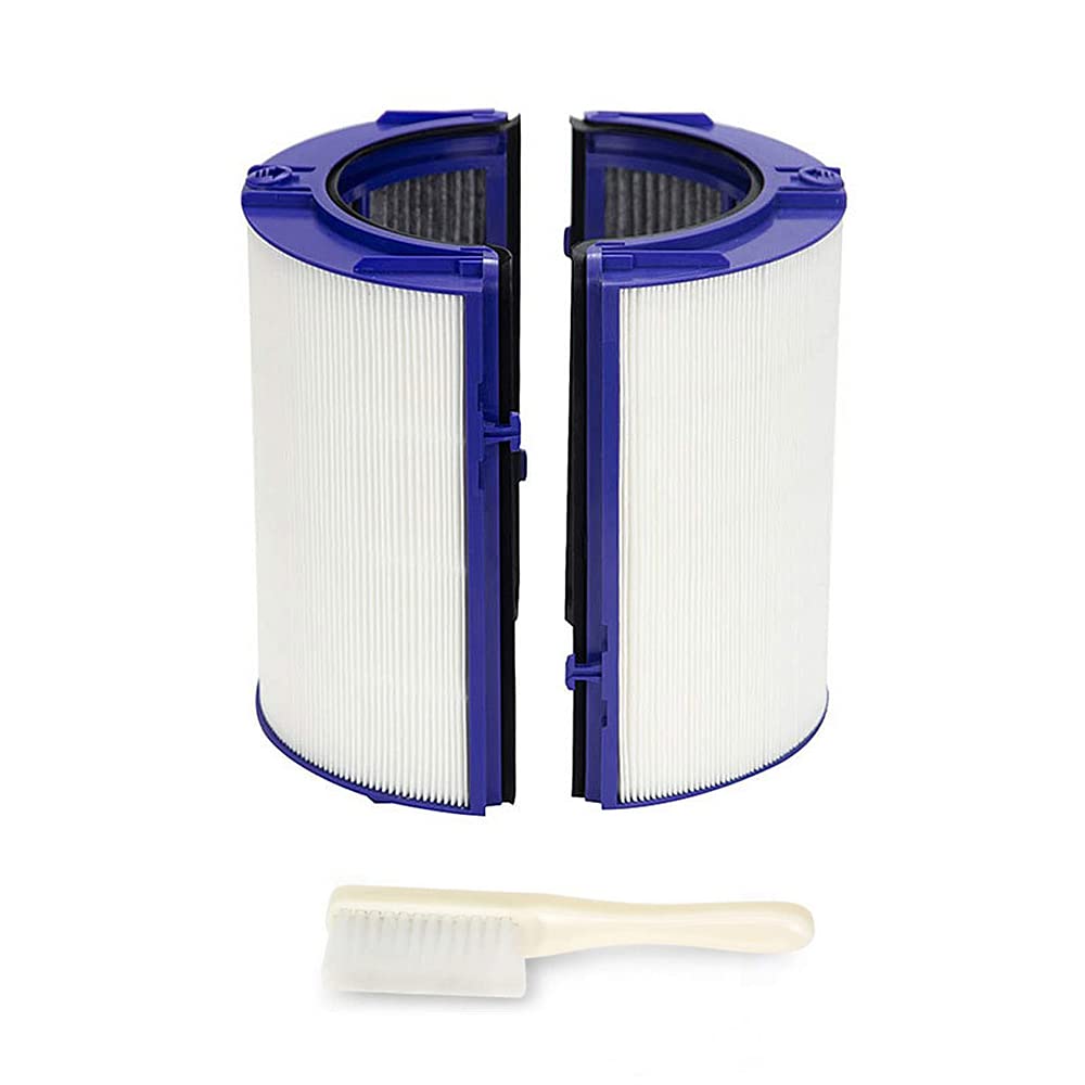 Replacement Hepa Filter Compatible with Dyson PH01 PH02 HP06 TP06 HP07 TP07 HP09 TP09 Air Purifier,True HEPA+Carbon Filter Set(2 in 1) for Dyson Pure Cool Hot Air Purifier,Compare to Part 970341-011