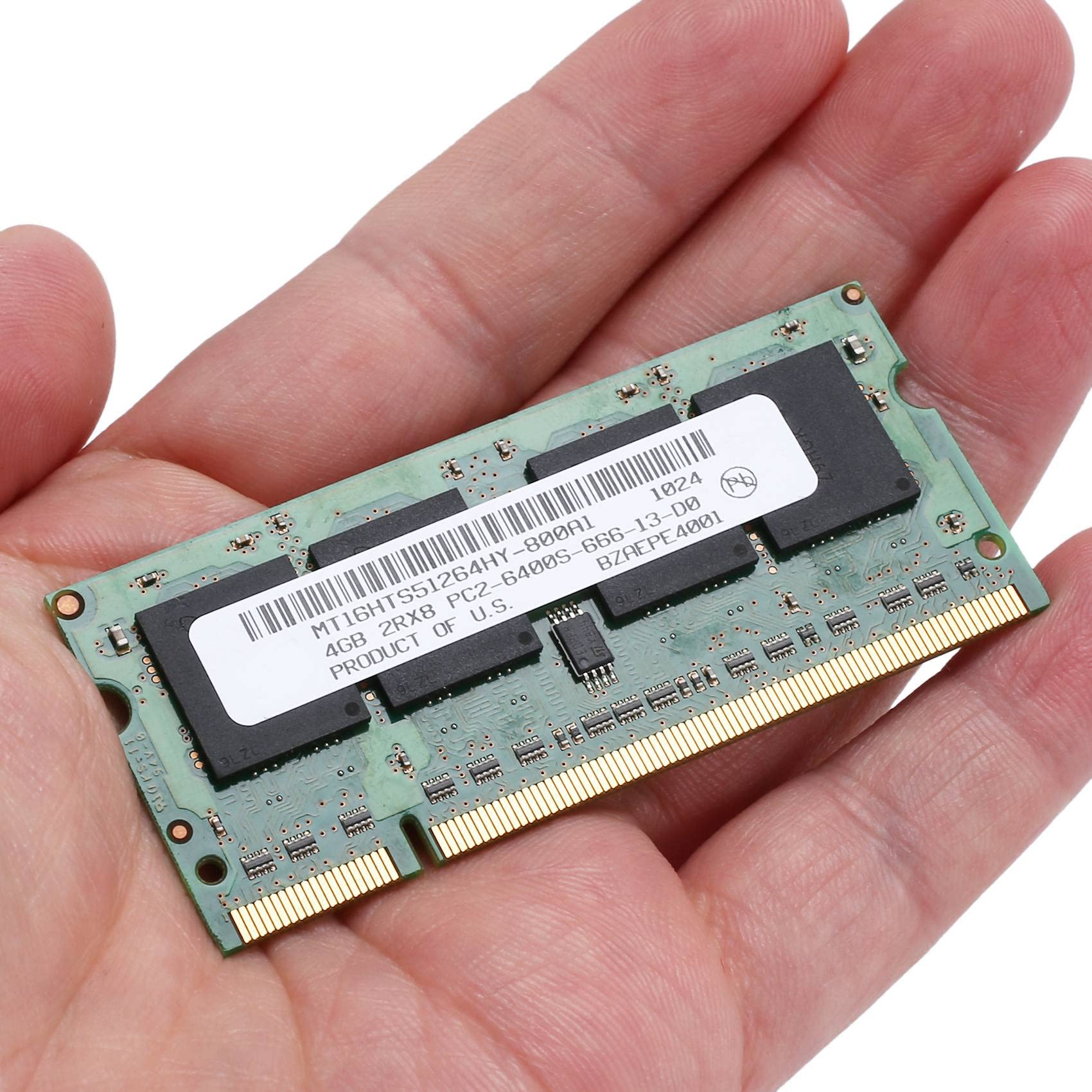 Limnyves 4GB DDR2 Laptop 800Mhz PC2 6400 SODIMM 2RX8 200 Pins for Laptop Memory (500284772)