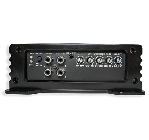 Harmony Audio Kicker Bundle Compatible with 2002-18 Dodge Ram Quad Or Crew C10 Comp Dual 10" Loaded Sub Box Enclosure with Harmony HA-A800.1 Amplifier