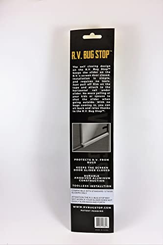 RV Screen Door Slide Closer | Self-Closing Slider for R.V. Screen Door | Fits 10-3/4" to 13" Slider | Please Make Sure The Dimensions fit Your Slider