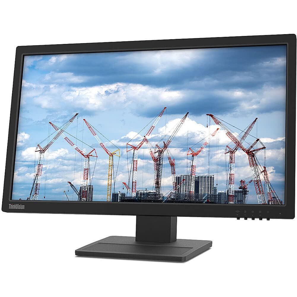 Lenovo ThinkVision E22-28 21.5" Full HD WLED LCD Monitor - 16:9 - Raven Black (Renewed)
