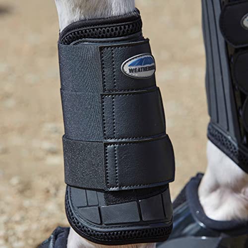 Weatherbeeta Eventing Front Boots, Black, Full