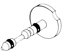 Valve Stem (3-Way) for A-dec ADS006