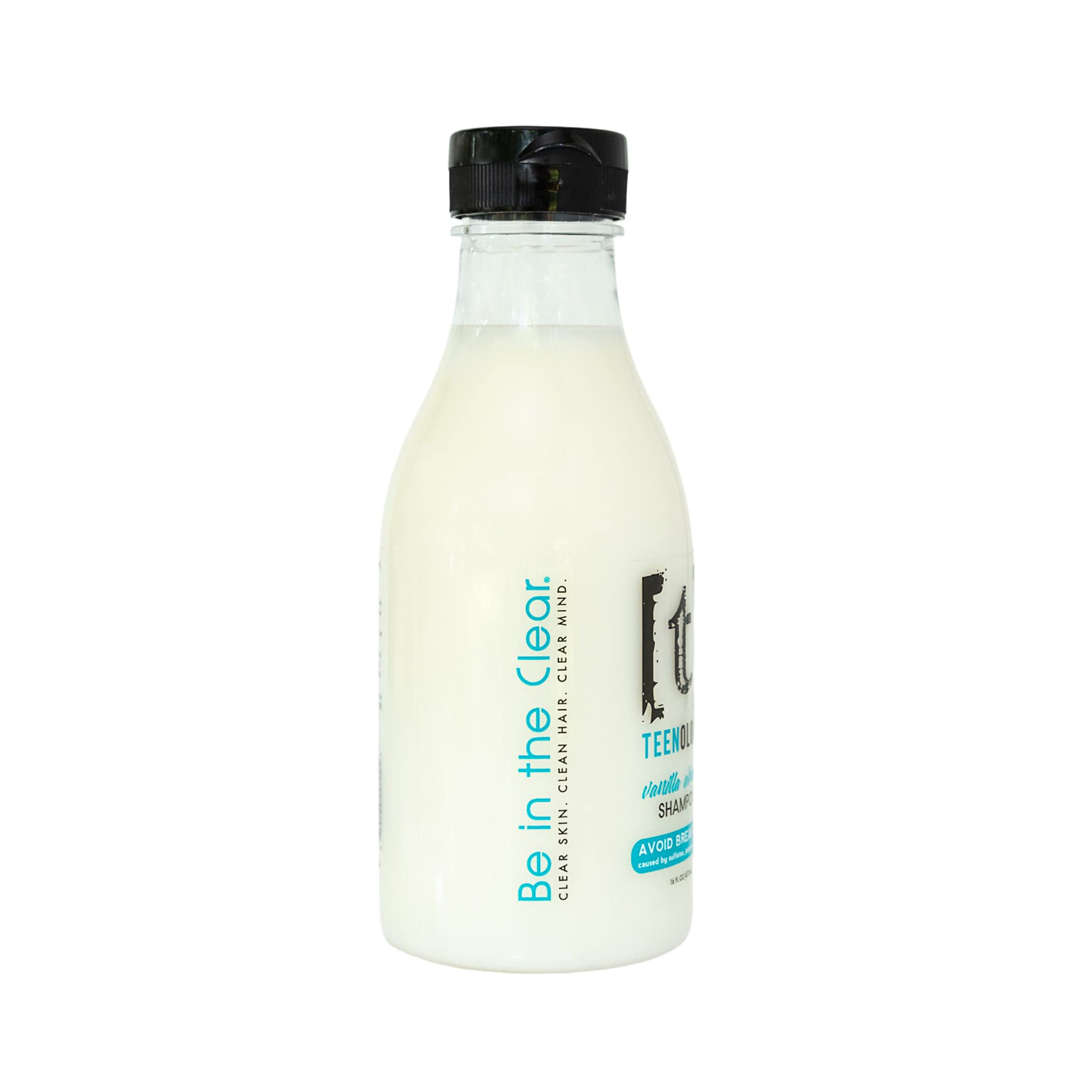 Teenology Conditioner for Teens - Avoid Forehead and Body Acne - Sulfate and Paraben Free, Noncomedogenic, Natural Botanical Extracts, Vanilla Almond - 16 oz.