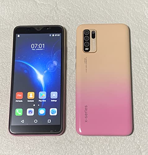 Unlocked Cell Phone,Y77 aderroo Android Smartphone, 5.72-inch IPS Full-Screen,Front and Rear Cameras,1GB RAM 8GB ROM,Only Supports Dual SIM Card Frequency Band of 3GWCDMA:850/2100MHZ(red)