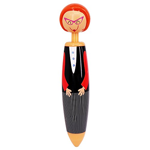 SunAngel® Originality Fashion Designed Doll Pen Cartoon ballpoint pen,Cute Creative Stationery and Office Supplies(5PCS)
