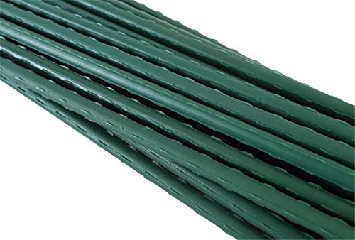 TINGYUAN Garden Stakes 36 Inches Steel Plant Stakes, Pack of 25