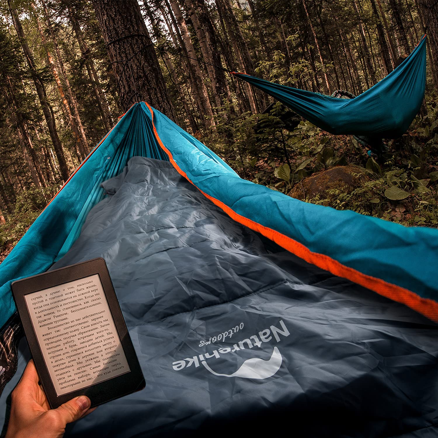Naturehike Camping Sleeping Bag - Lightweight Waterproof Portable Splicable for Adults 3 Seasons, Hiking/Backpacking/Outdoor and Indoor Used with Storage Sack